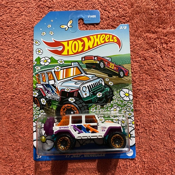 Mattel | Toys | Hot Wheels Easter 7 Jeep Wrangler | Poshmark